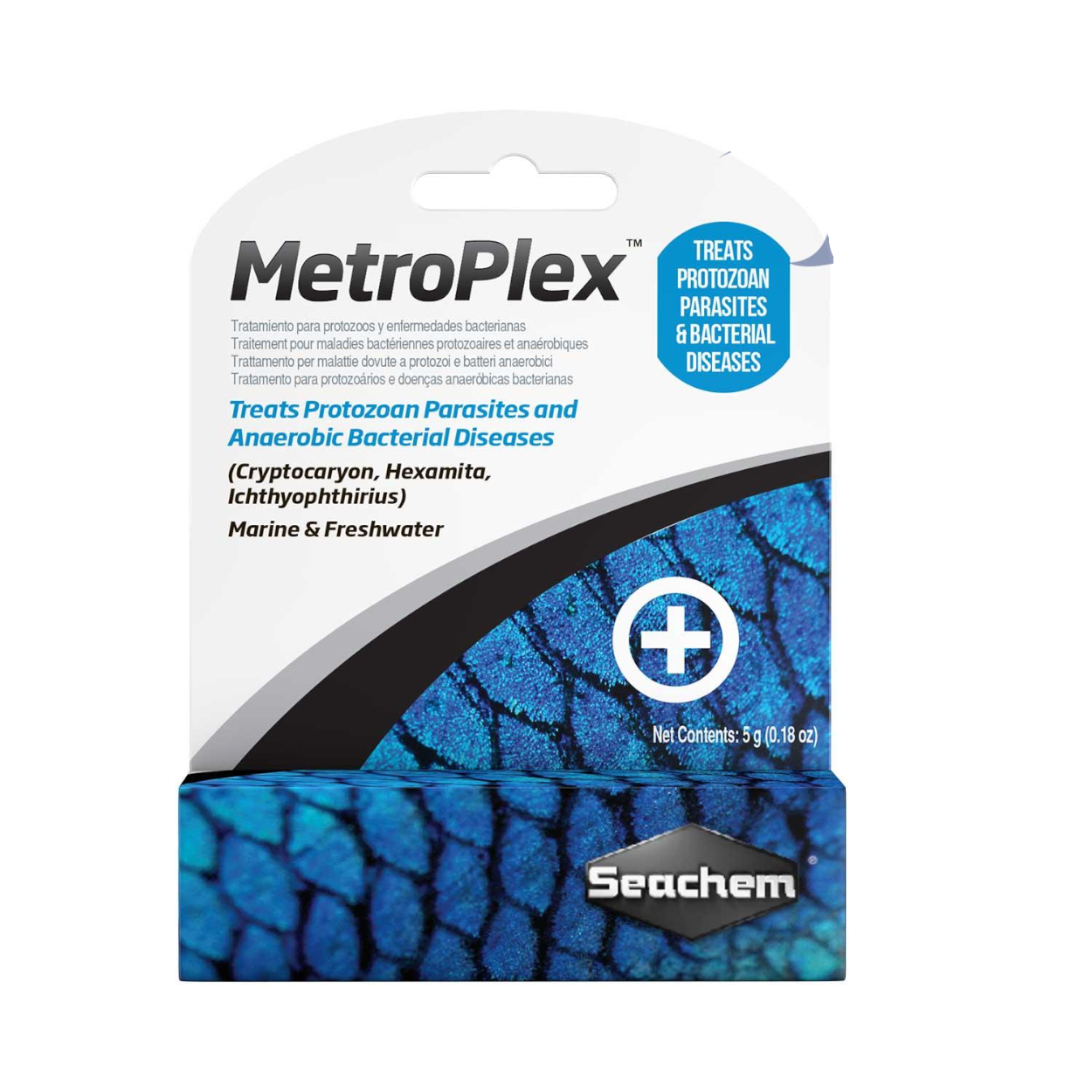 Metroplex (Metronidazole), 5 g (0,2 oz) – Acuanauta
